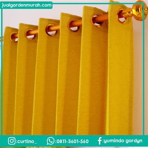 25 Gorden Kuning Minimalis Paling Trend