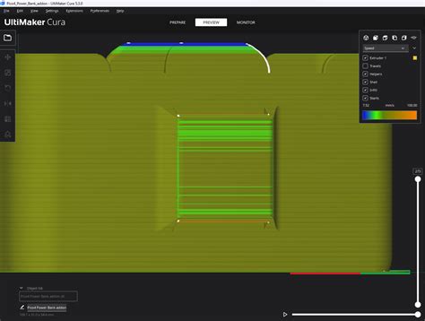 how can i make the speed equal it s the same thickness everywhere so