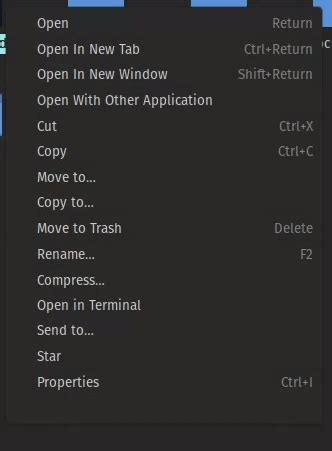 Encountered This Bug On The File Manager S Context Menu Any Tips On How To Solve This R Pop Os