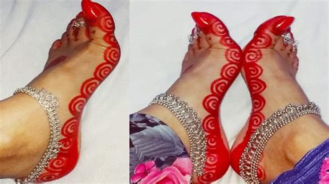 Latest Alta Designs आलता लगाने का तरीका Alta Designs For Foot