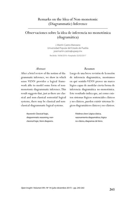 pdf remarks on the idea of non monotonic diagrammatic inference