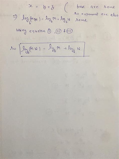 Solved I Need B Solved And The Steps Shown Let M Log M And N Log Course Hero