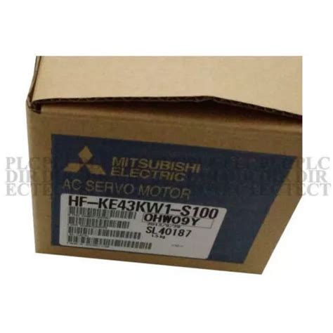New Mitsubishi Hf Ke43kw1 S100 Ac Servo Motor Htf Mercadolibre