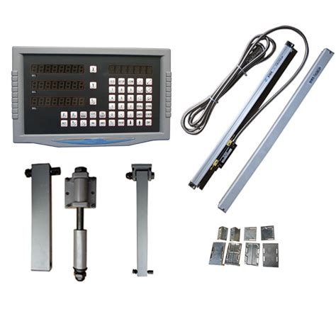 Lathe Using Precision Digit Readout System SDS V Digital Readout Dro And Digital Readout