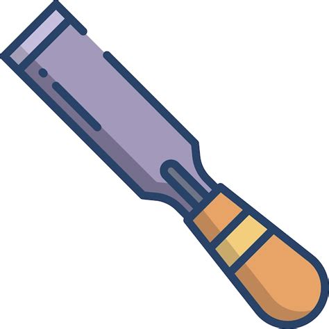 Premium Vector Chiselsolid Linear Color Vector Illustration