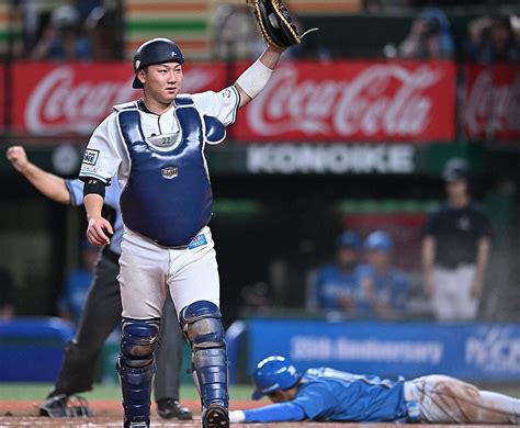 今季初の5連勝、西武守備陣が美技でランニング本塁打阻止 岸潤一郎→外崎修汰→古賀悠斗 完璧な中継プレーで高橋光成の完封アシスト：「おっ！」で