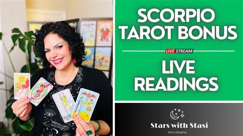 Scorpio Bonus And Live Readings Chaptered Scorpio Tarot Youtube