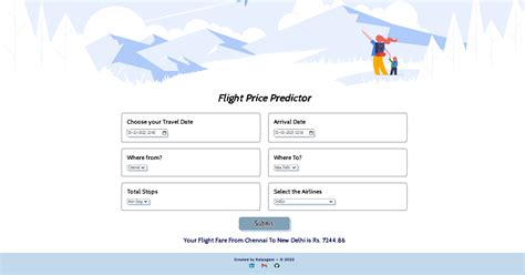 GitHub Kalpa S Flight Fare Prediction This End To End ML Implementation Predicts Flight