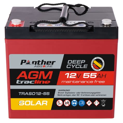Panther Tracline TRASO V Ah Deep Cycle Batterie