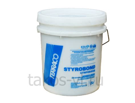 Шпатлевка Styrobond 25 кг 1/27 — TAKOS