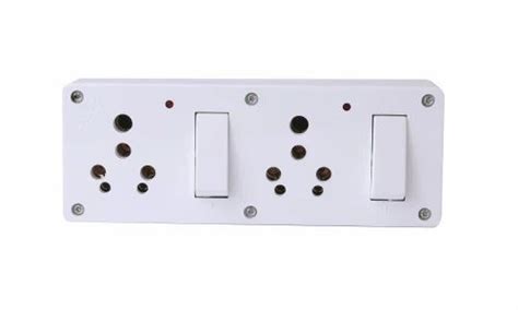 2 Module Modular Switch Socket Combination For Home At ₹ 280 Piece In
