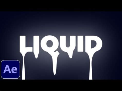 Simulate dripping liquid in after effects drip effect tutorial – Artofit