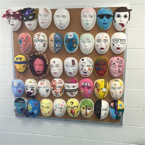 psych masks | Art day, Performance art, Art