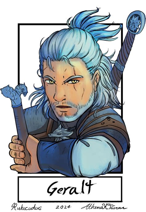 Witcher Geralt By Athena Tivnan On Deviantart