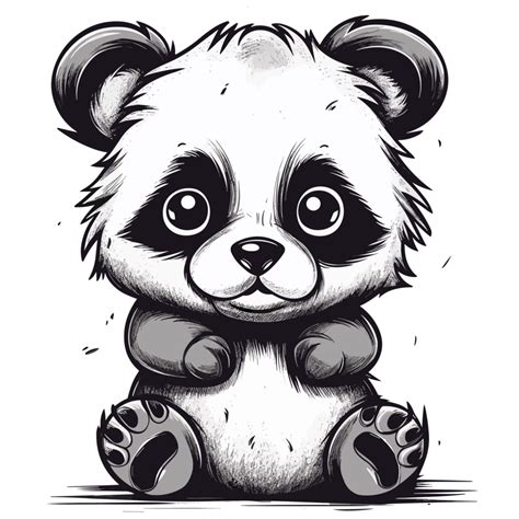 Cute Panda 24477343 Png