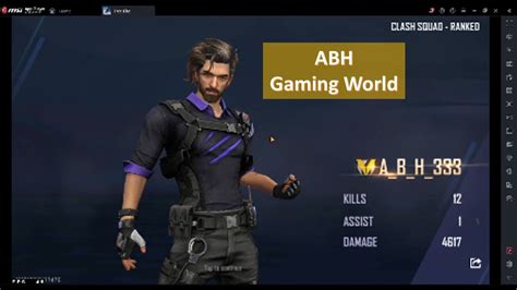 Free Fire Clash Squad Strategic Game Play QUADRA Kill Head Shot