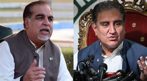 shah mahmood qureshi wanted to form own group within pti claims imran