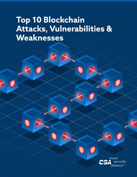 top 10 blockchain attacks vulnerabilities and weaknesses csa