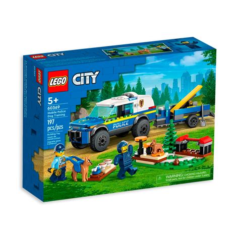 Lego City Entrenamiento Móvil Para Perros Policía Jugueterias Monococo