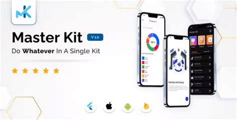 MasterKit Best Flutter App UI Kit Clean Codz