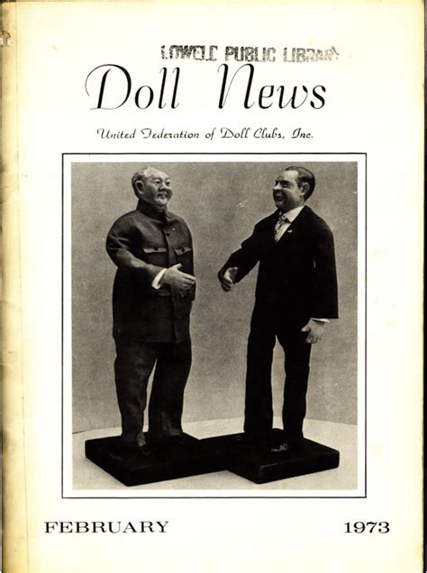 Spring 1973 Doll News Magazine United Federation Of Doll Clubs