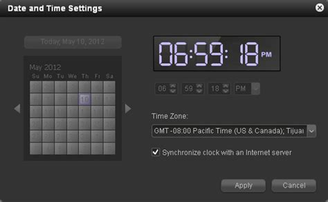 How Do I Set The Clock On My Readydata Storage System Netgear Support