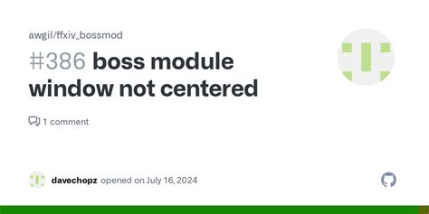 Boss Module Window Not Centered Issue Awgil Ffxiv Bossmod Github