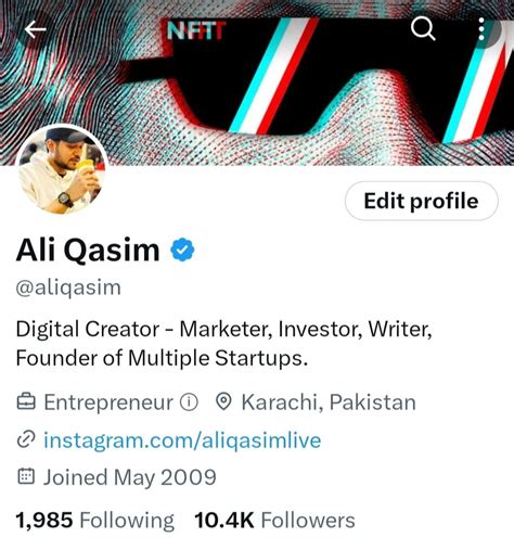 Ali Qasim On Linkedin Verified Now ️