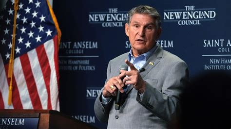 Sen Manchin Not Yet Endorsing Biden Any Other Presidential Candidate