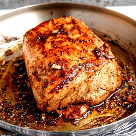 Balsamic Pork Loin Roast Retro Recipe Box