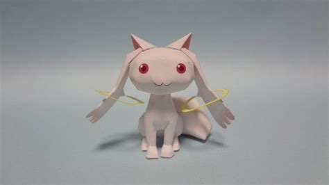 Puella Magi Kyubey Papercraft My Papercraft Paper Crafts Magi