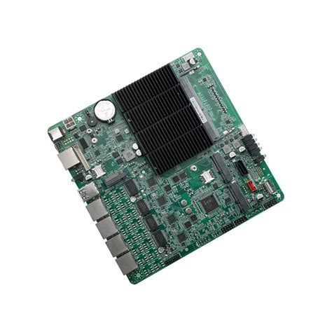Intel Celeron J4125 Quad Core Processor Firewall Motherboard With 4 Lan Main Board And
