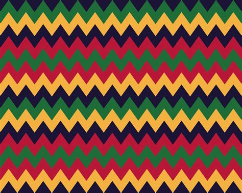 Zigzag Pattern Seamless Zig Zag Background Color Vector Abstract