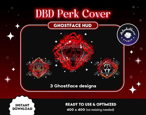 Dbd Perk Cover Hud Anti Stream Snipe 3x Masks Dbd Stream Overlay