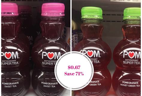 New Pom Coupons Antioxidant Super Tea Only 067 Super Safeway