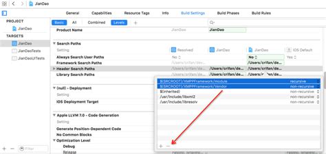 已解决 Xcode中ios的swift程序编译出错：directory Not Found For Option L 在路上