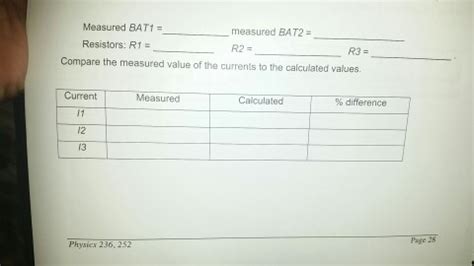 Solved EXPERIMENT Investigation L A Simple Circuit Solved Chegg Com