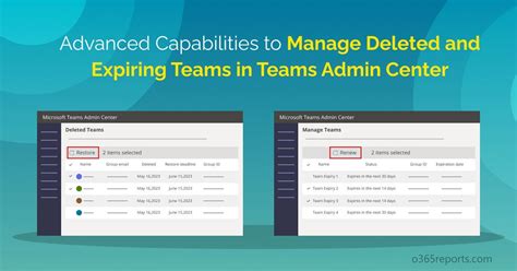 Attention Admins New Way To Manage Team Deletion And Expiration R
