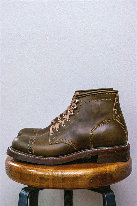 John Lofgren Combat Boot Dark Olive Chromexcel Franklin And Poe