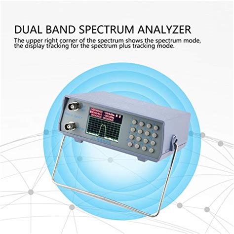 U V Uhf Vhf Dual Band Spectrum Analyzer Simple Spectrum Analyzer With Tracking Source Tuning