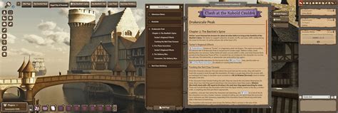 Fantasy Rpg Ui Foundry Virtual Tabletop
