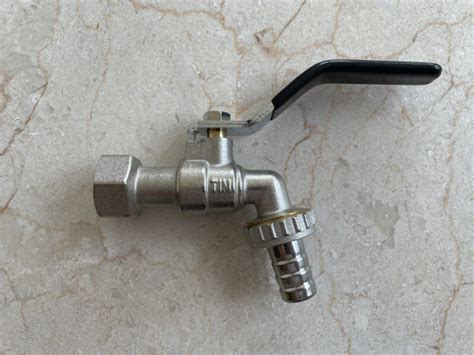Садовый кран со штуцером TIM 1/2" Premium внутренняя резьба, усиленный ...