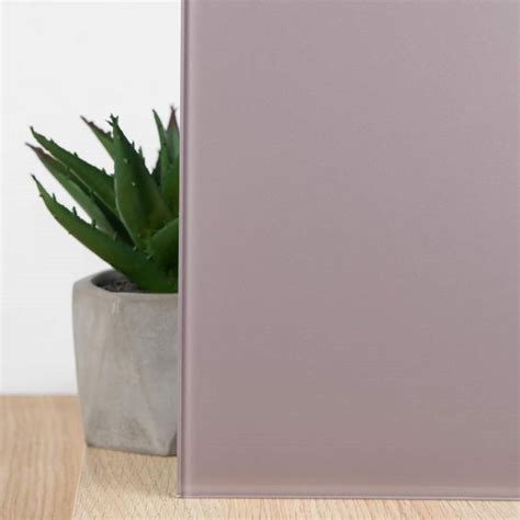 Lacobel Brown Metal 0627 Glass Samples Cronos Design