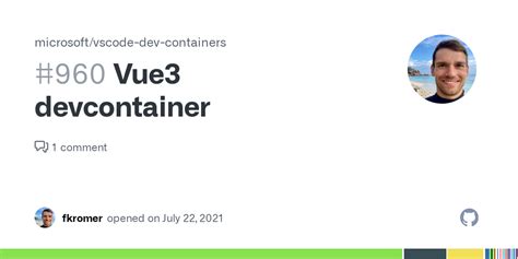 Vue Devcontainer Issue Microsoft Vscode Dev Containers Github