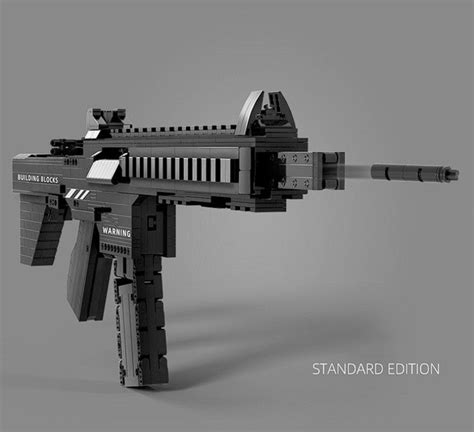 Custom Lego® Moc M416 Nerf Gun Building Blocks Toy Gun Etsy Singapore