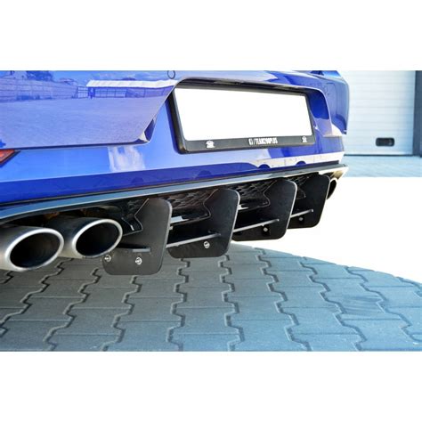 Rear Diffuser Vw Golf Mk7 R Facelift Car Enhancements Uk