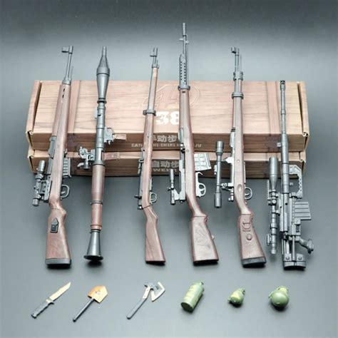 16 Scale Weapon Model Ak74 Assembling Gun Model Toy F 12 Soldier