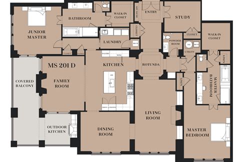 Residential High Rise Apartment Building Floor Plans