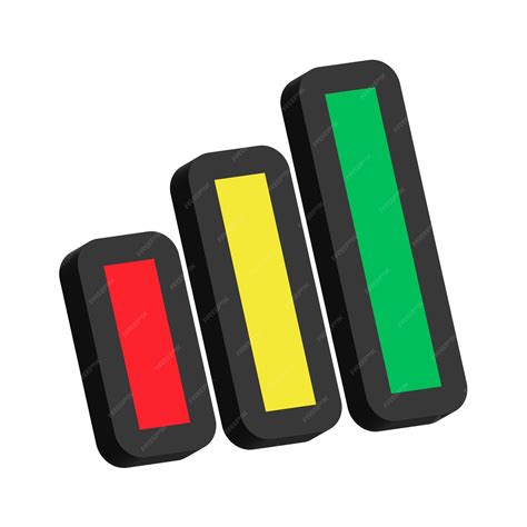 Premium Vector 3d Illustration Of Graph Isolated On White Background Premium Vector 3d Illustration Of Graph Isolated On White Background