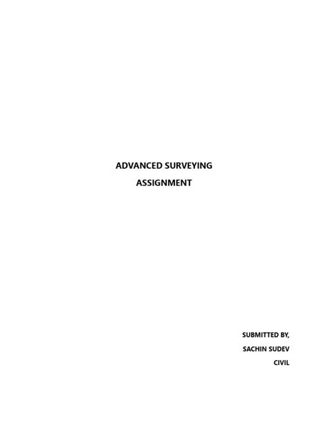 advanced surveying pdf errors and residuals dependent and